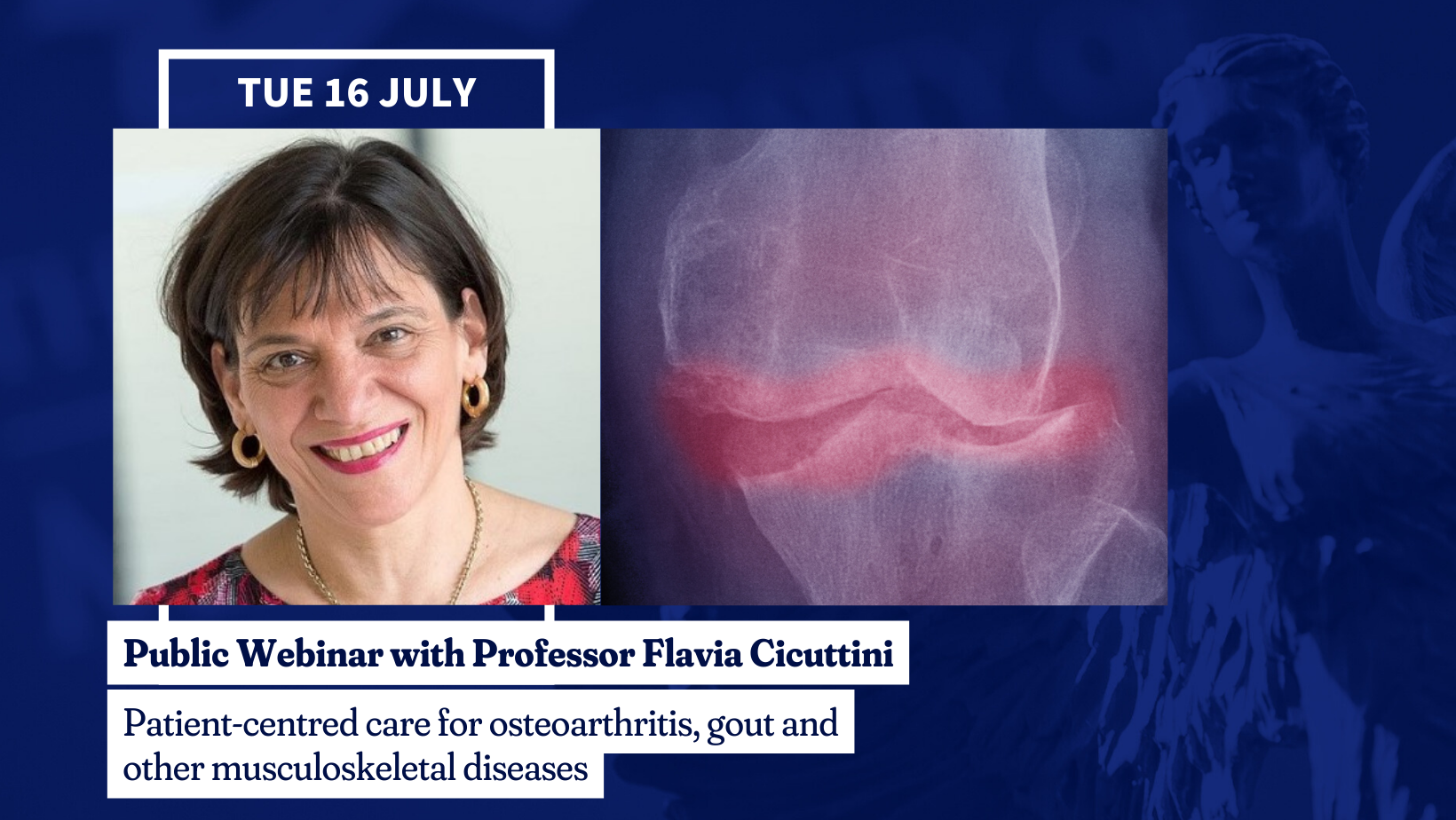 Public Lecture with Professor Flavia Cicuttini